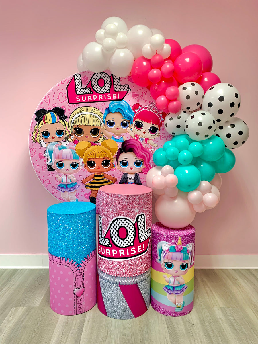 LoL setup with balloons – Ready 4 Your Party