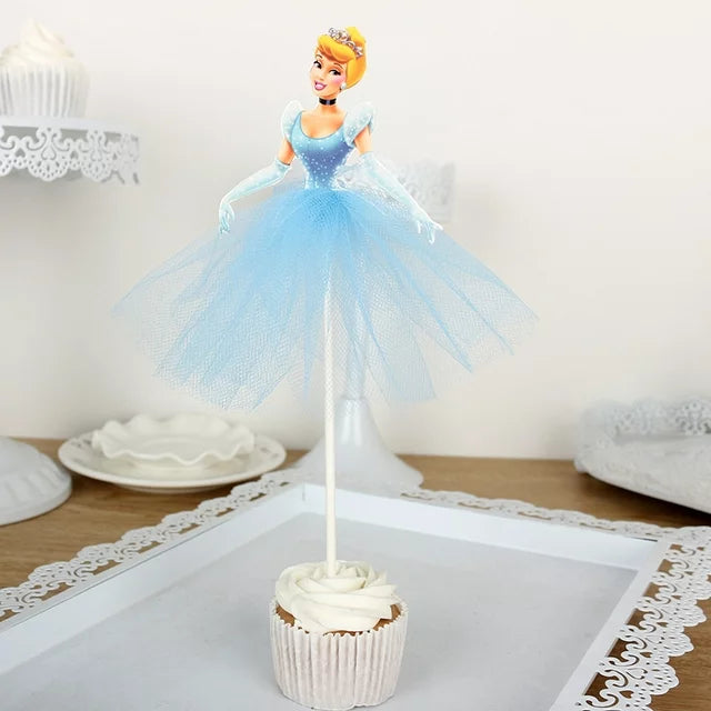 Cinderella 8pcs toppers – Ready 4 Your Party