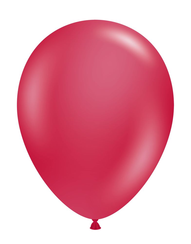 17" Metallic Starfire Red (50pcs) TufTex Balloons – Ready 4 Your Party