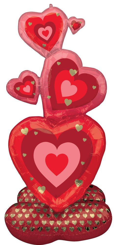 Airloonz Stacking Hearts – Ready 4 Your Party