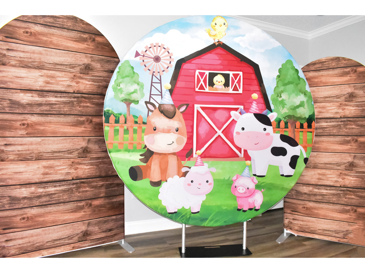 Farm ring Arch wall Rental – Ready 4 Your Party